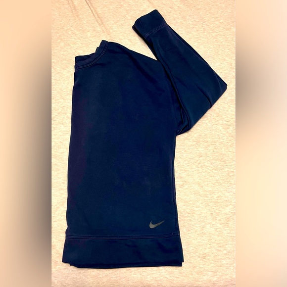 Nike | Tops | Nike Cropped Crew Neck Sweatshirt With Open Back | Poshmark